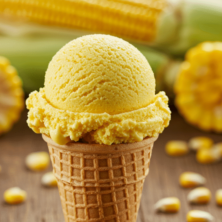 Corn Ice Cream Recipe: 5 Secrets to This Popular Scoop